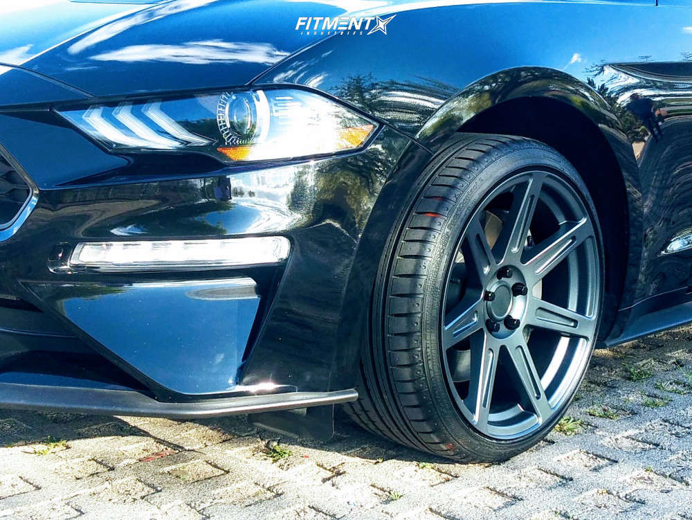 2019 Ford Mustang GT with 19x10.5 Centerline Rev 7 and Continental ...