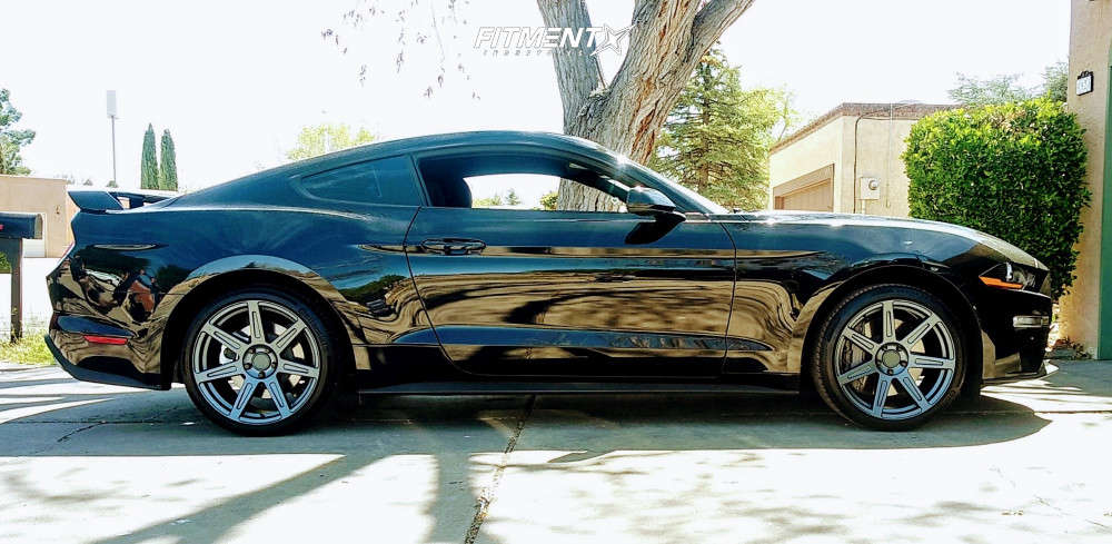 2019 Ford Mustang GT with 19x10.5 Centerline Rev 7 and Continental ...