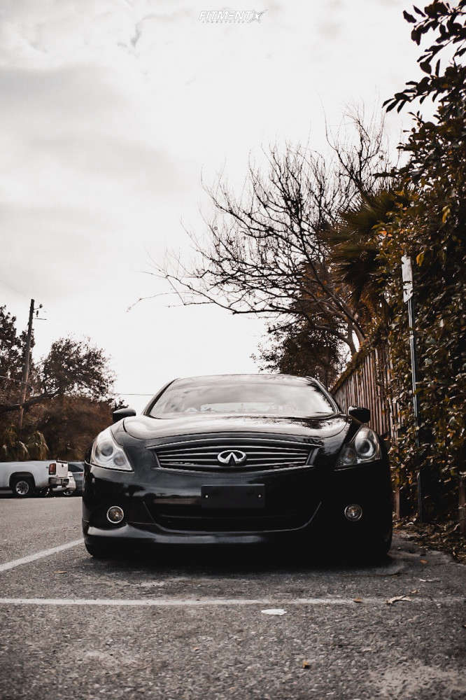 2013 INFINITI G37 X with 20x9.5 Rohana Rc7 and Hankook 255x35 on ...