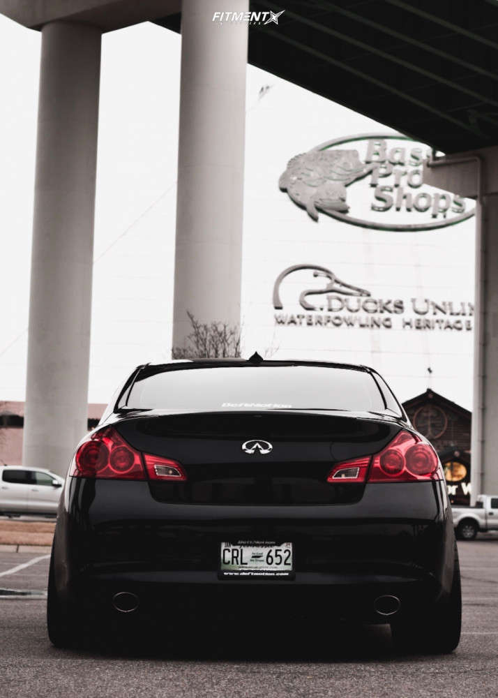 2013 INFINITI G37 X with 20x9.5 Rohana Rc7 and Hankook 255x35 on ...