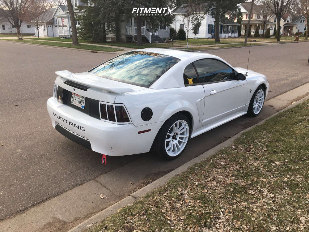 2003 Ford Mustang Base with 18x8.5 MST Mt33 and Yokohama 235x35 on ...
