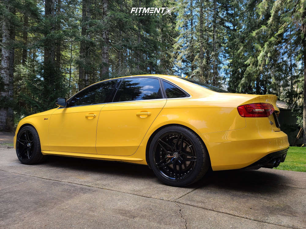 2013 Audi S4 Base with 19x9.5 Marquee Luxury M3259 and Nitto 265x35 on ...