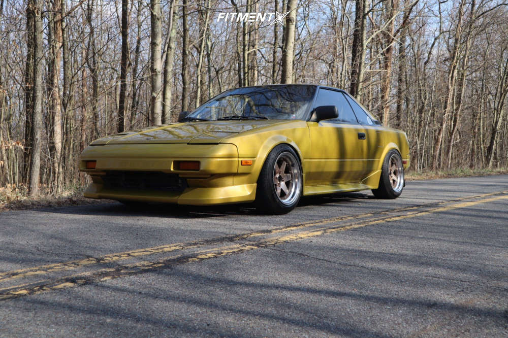 1988 Toyota MR2 GT with 15x8 Effect Lethal and Atrezzo 195x50 on ...