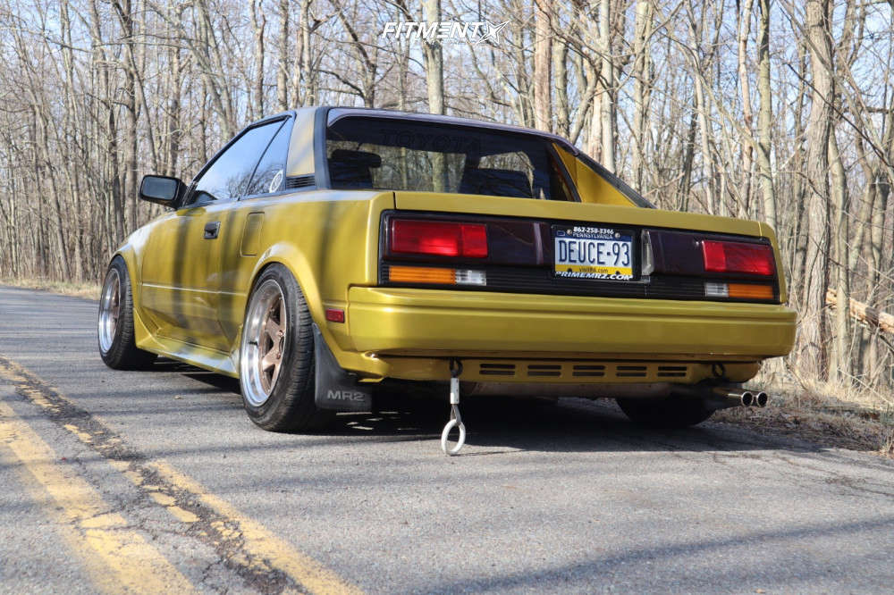 1988 Toyota MR2 GT with 15x8 Effect Lethal and Atrezzo 195x50 on ...