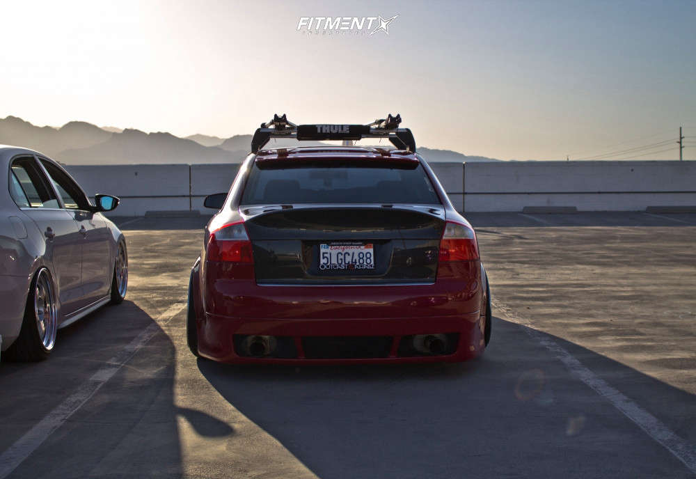 2003 Audi A4 Quattro Base with 18x10 Rotiform Lhr and Accelera 235x45 ...