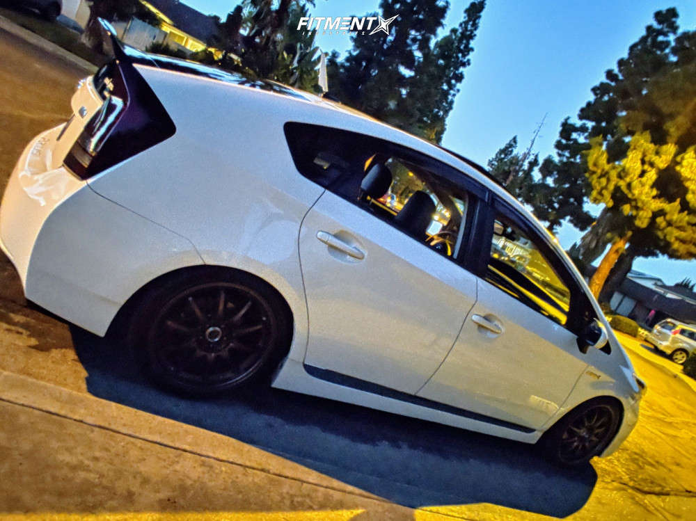 2012 Toyota Prius Four with 18x8 Volk Ce28n and Nankang 215x40 on ...