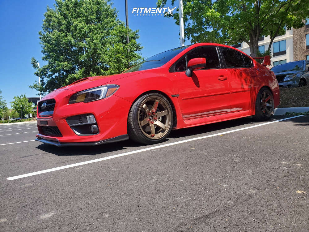 2017 Subaru WRX Premium with 18x9.5 JNC JNC014 and Lexani 225x40 on ...