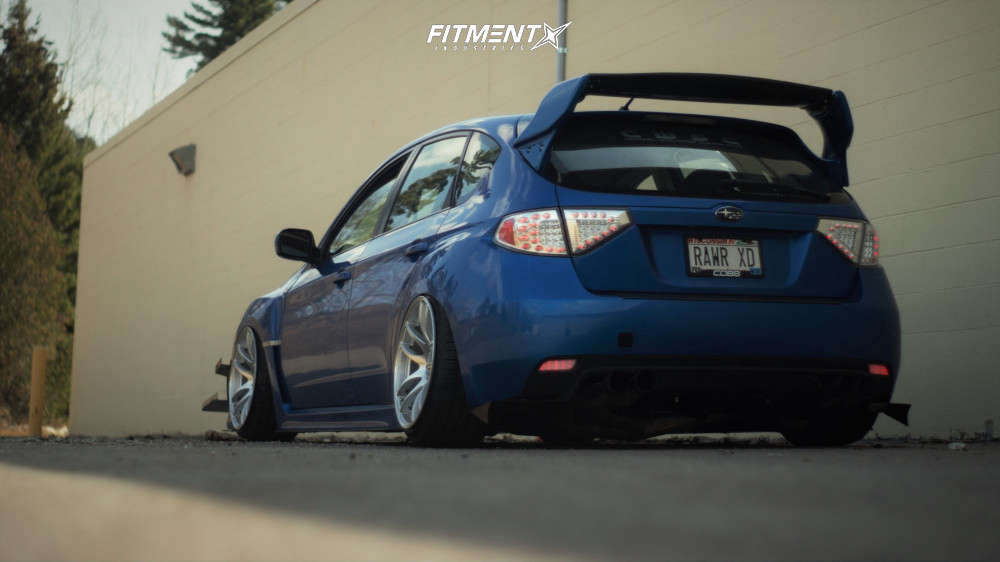 2011 Subaru WRX WRX Premium with 18x10.5 ESR Sr08 and Nankang 245x35 on ...