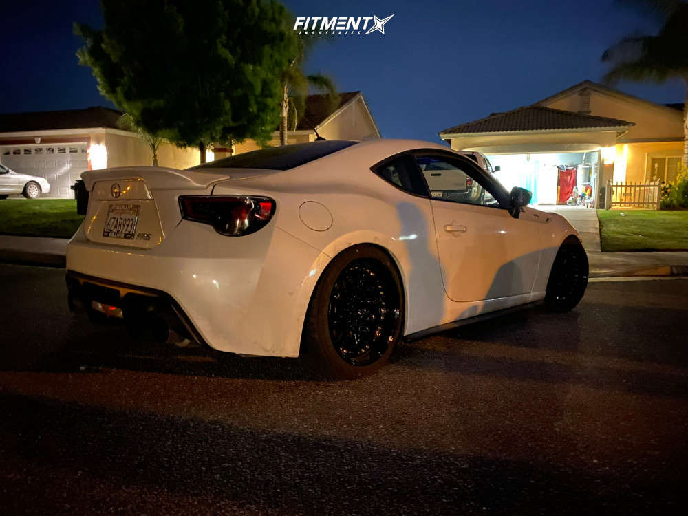 2013 Scion FR-S Base with 18x9.5 Aodhan DS07 and Federal 235x40 on ...