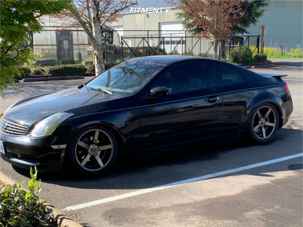 2003 INFINITI G35 Base with 18x8 JNC Jnc026 and Achilles 225x45 on ...