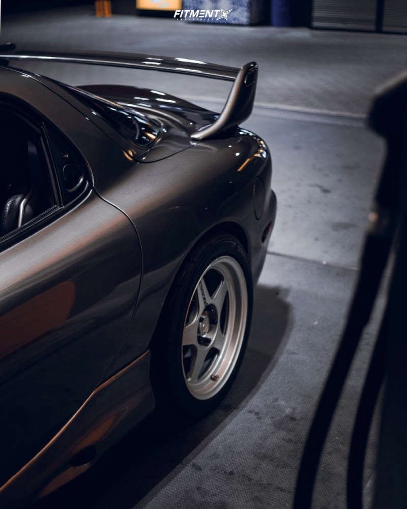 1993 Mazda RX-7 R1 with 17x8 Desmond Regamaster and Bridgestone 245x40 ...