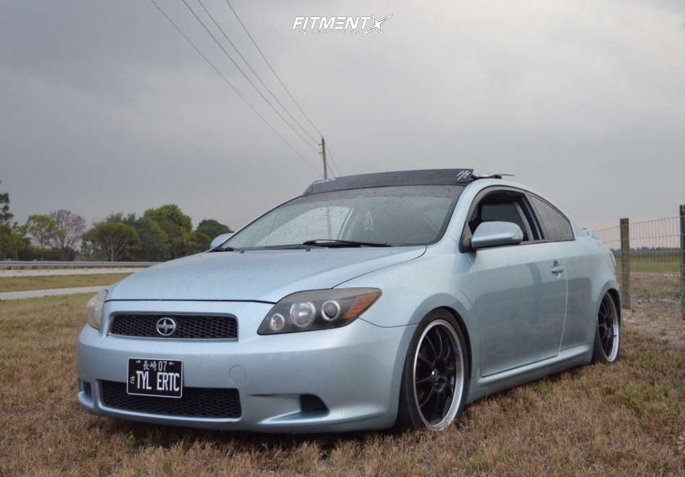 2007 Scion TC Base with 18x7.5 Enkei J10 and Goodyear 225x40 on ...