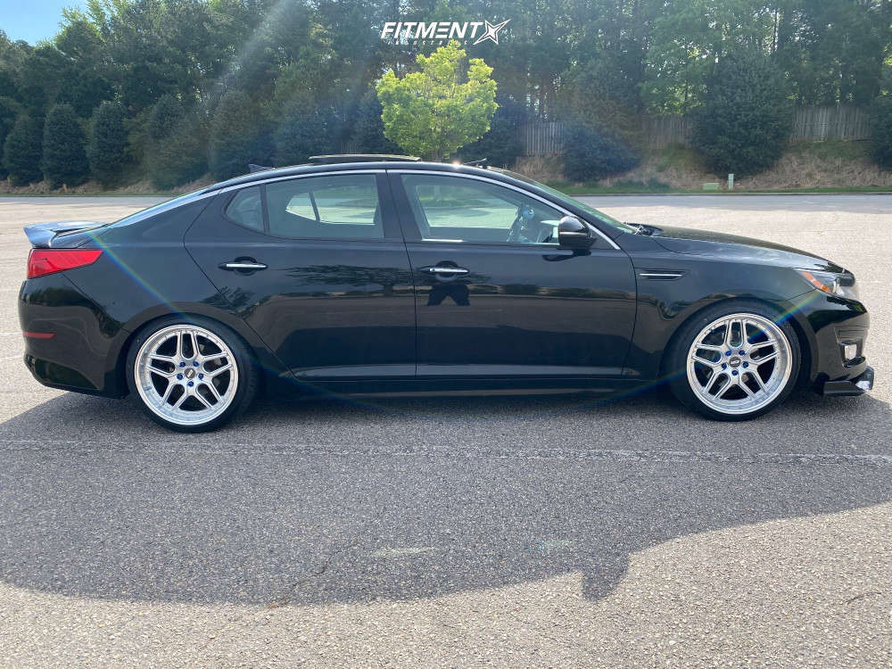 2015 Kia Optima EX Luxury with 19x9.5 ESR CS15 and Achilles 225x40 on ...