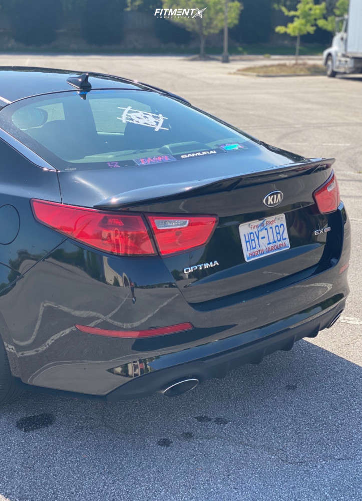 2015 Kia Optima EX Luxury with 19x9.5 ESR CS15 and Achilles 225x40 on ...