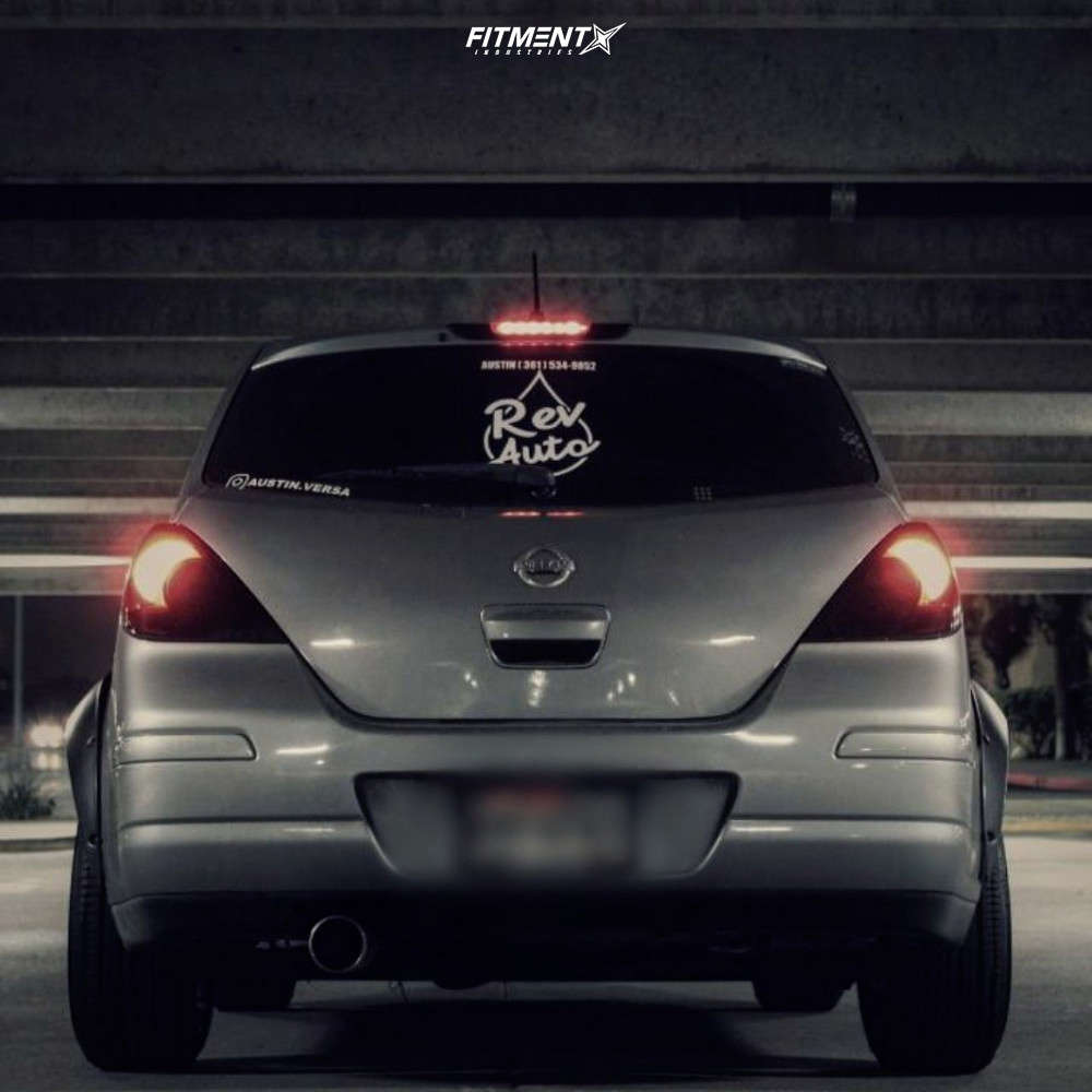 2009 Nissan Versa SL with 18x8.5 Regen5 R35 and Nitto 205x40 on ...