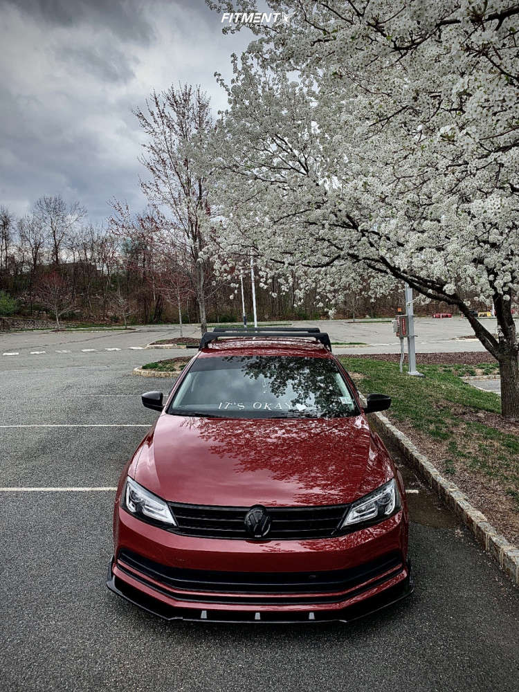 2016 Volkswagen Jetta SE with 18x8.5 Rotiform Kps and Achilles 215x35 ...