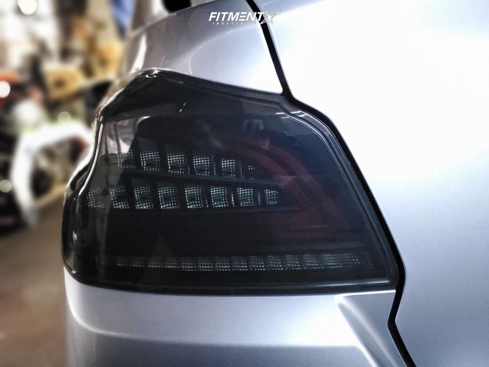 2015 Subaru WRX Base with 18x9.5 ESR Sr09 and Dunlop 245x40 on Air ...