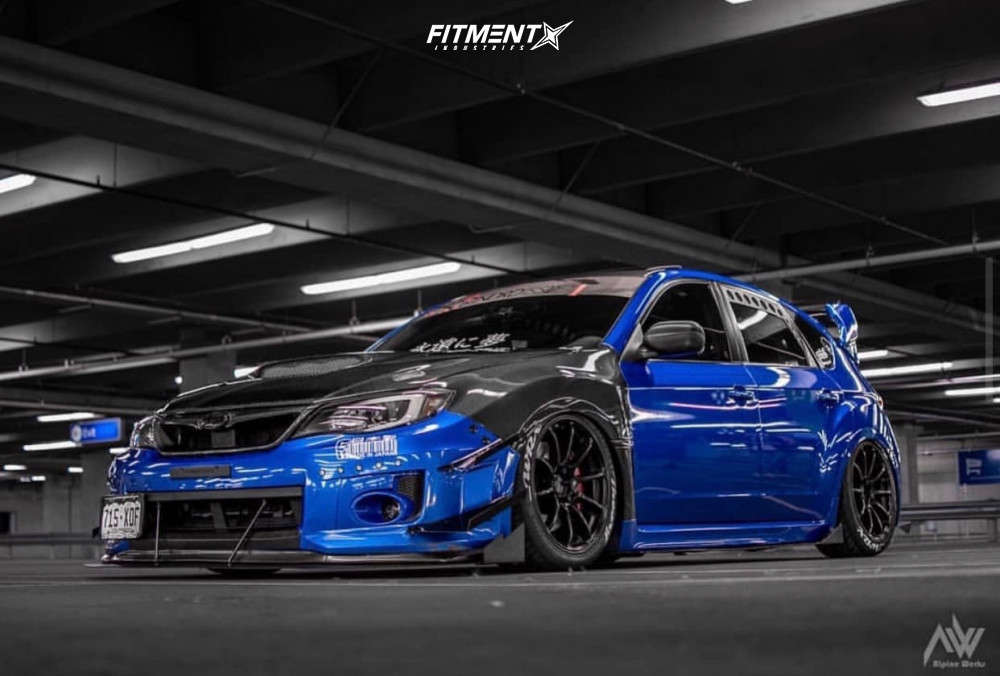 2011 Subaru WRX WRX Premium with 18x9.5 Advan Racing RZII and Federal ...