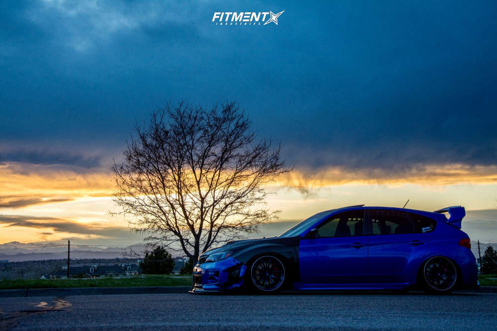 2011 Subaru WRX WRX Premium with 18x9.5 Advan Racing RZII and Federal ...
