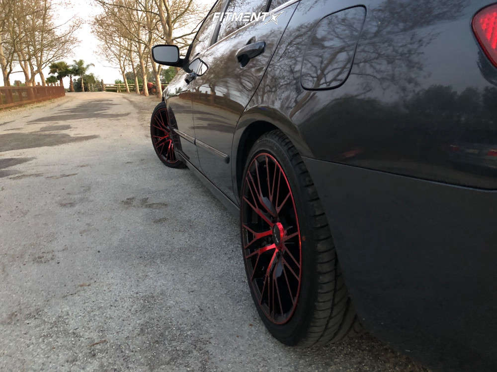 2004 Honda Accord EX with 18x8 RTX Vertex and Achilles 225x40 on ...