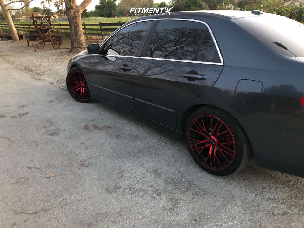 2004 Honda Accord EX with 18x8 RTX Vertex and Achilles 225x40 on ...