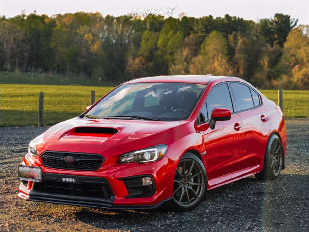 2020 Subaru WRX Base with 18x9.5 Rosenstein Delta and Michelin 245x40 ...