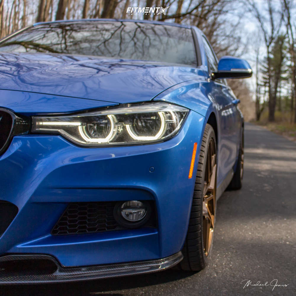 2016 BMW 340i XDrive Base with 19x8.5 Rohana Rfx11 and Falken 255x35 on ...