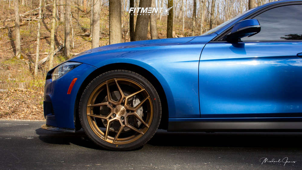 2016 BMW 340i XDrive Base with 19x8.5 Rohana Rfx11 and Falken 255x35 on ...