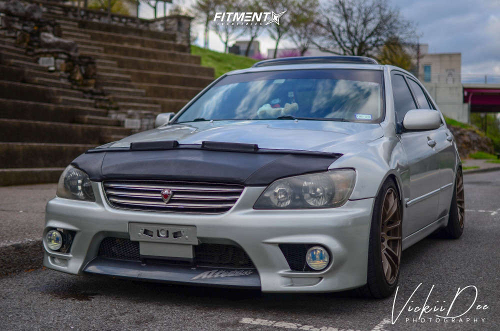2005 Lexus IS300 Base with 17x9 AVID1 AV20 and Vercelli 245x40 on ...