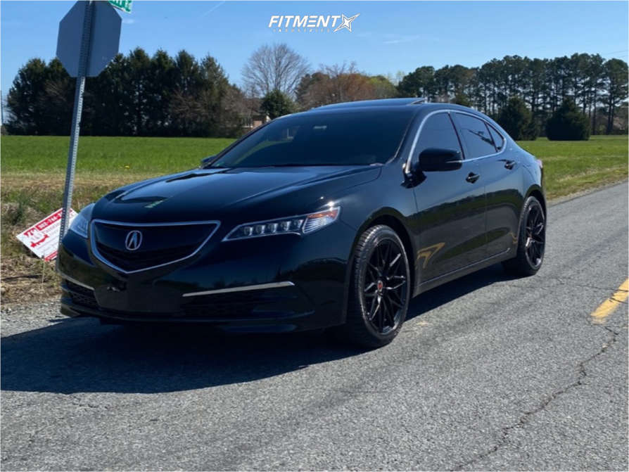 2017 Acura TLX Base with 18x8 Revolution Racing 0.01 and Sumitomo ...
