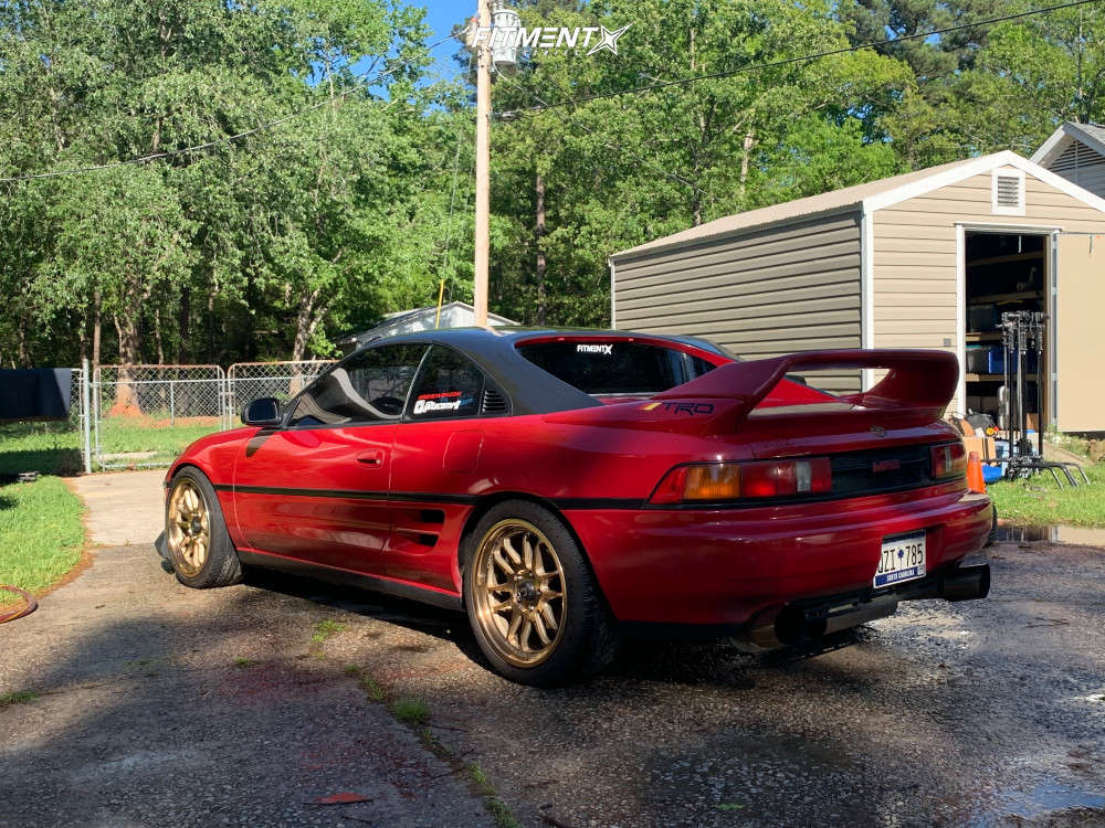 1991 Toyota MR2 Base with 17x8 Cosmis Racing XT-206R and Yokohama ...