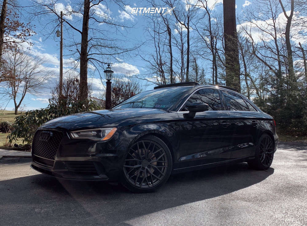 2015 Audi A3 Quattro Premium Plus with 19x8.5 Ruffino Technik and ...