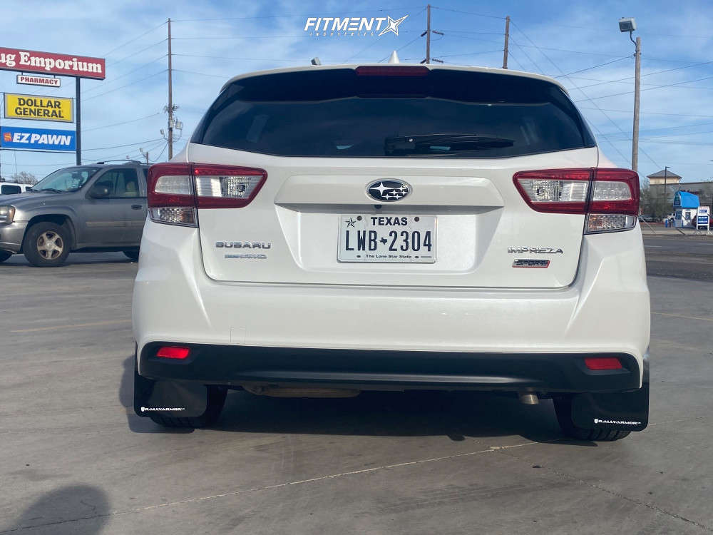 2018 Subaru Impreza Sport with 18x8.5 ESR SR13 and Yokohama 225x40 on ...