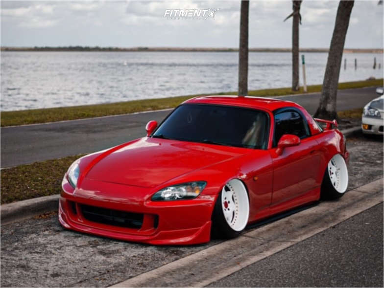 2004 Honda S2000 Base with 18x10 GMR VX-3 and Federal 225x35 on Air ...