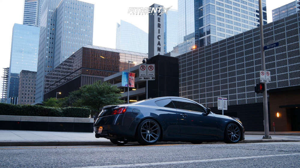 2010 INFINITI G37 Base with 19x9.5 ESR SR08 and Nankang 235x35 on ...