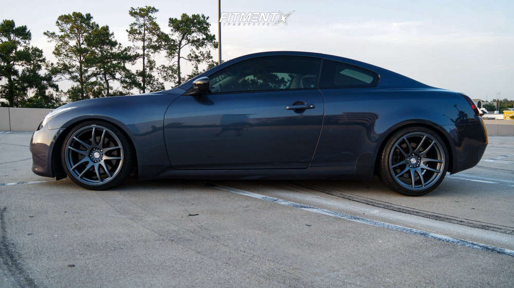 2010 INFINITI G37 Base with 19x9.5 ESR SR08 and Nankang 235x35 on ...