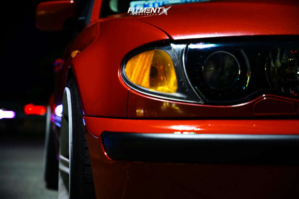 2002 BMW 330i Base with 19x9 OEM Wheels Style 95 and Nankang 215x35 on ...