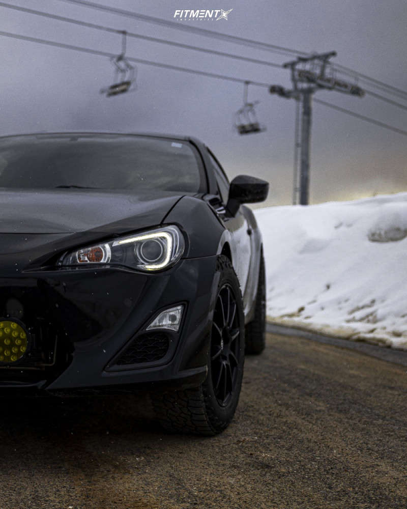 2013 Scion FR-S Base with 17x7.5 Sparco Assetto Gara and Falken 215x65 ...