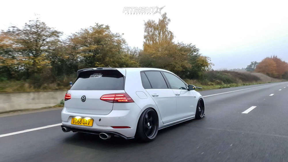 2018 Volkswagen Golf R Base with 18x9.5 Whistler Kr1 and Nankang 205x35 ...