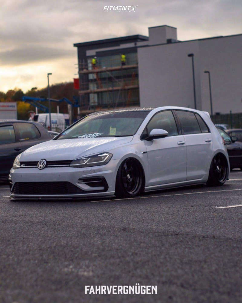 2018 Volkswagen Golf R Base with 18x9.5 Whistler Kr1 and Nankang 205x35 ...