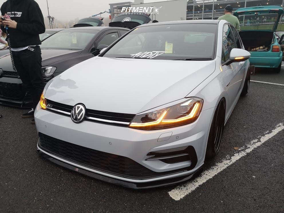 2018 Volkswagen Golf R Base with 18x9.5 Whistler Kr1 and Nankang 205x35 ...