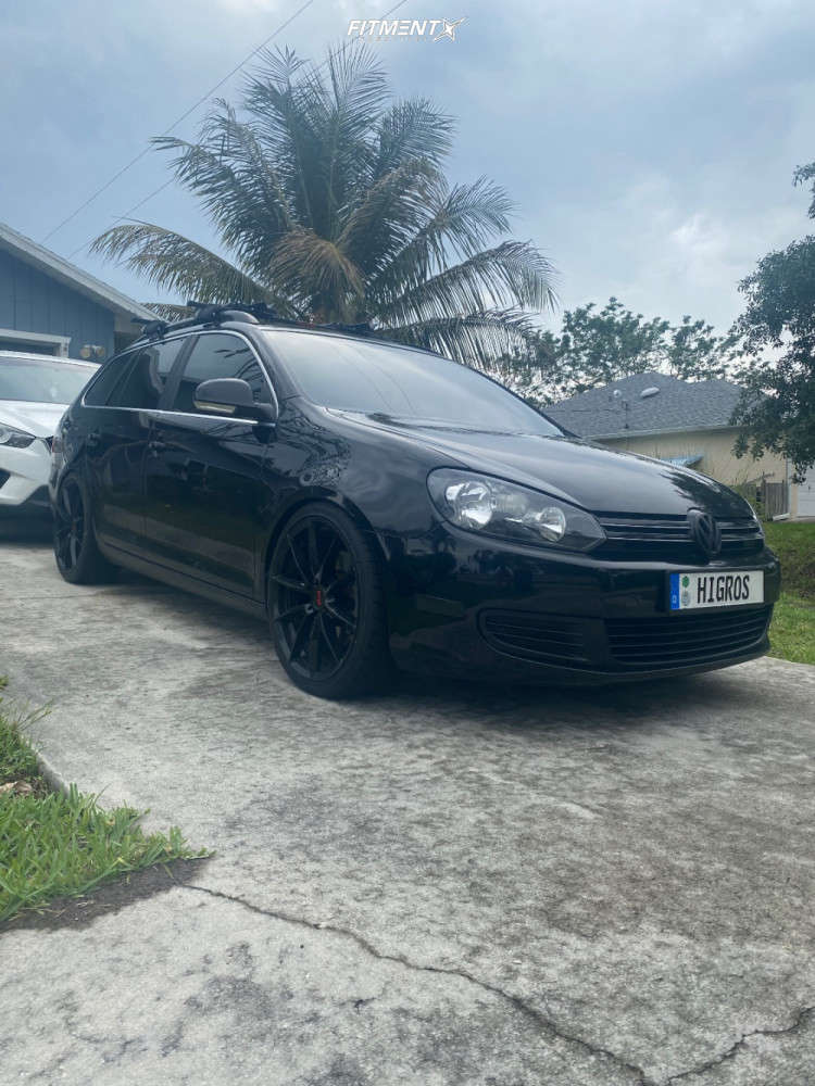 2013 Volkswagen Jetta TDI with 19x8.5 Niche Sector and Nitto 235x35 on ...