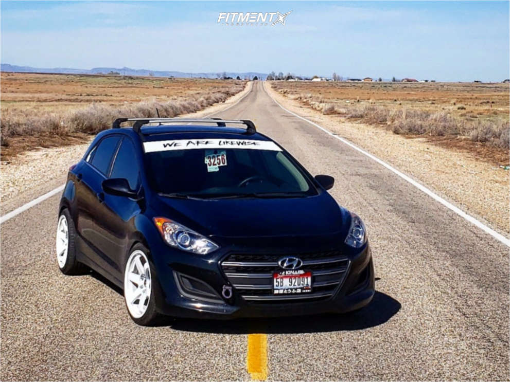 2016 Hyundai Elantra GT Base with 18x8.5 JNC JNC014 and Toyo Tires ...