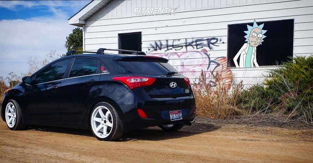 2016 Hyundai Elantra GT Base with 18x8.5 JNC JNC014 and Toyo Tires ...