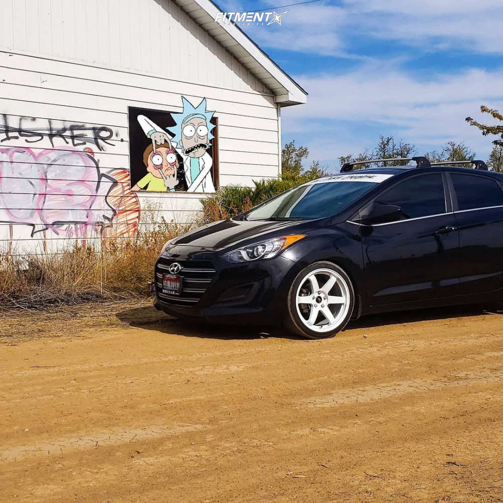 2016 Hyundai Elantra GT Base with 18x8.5 JNC JNC014 and Toyo Tires ...