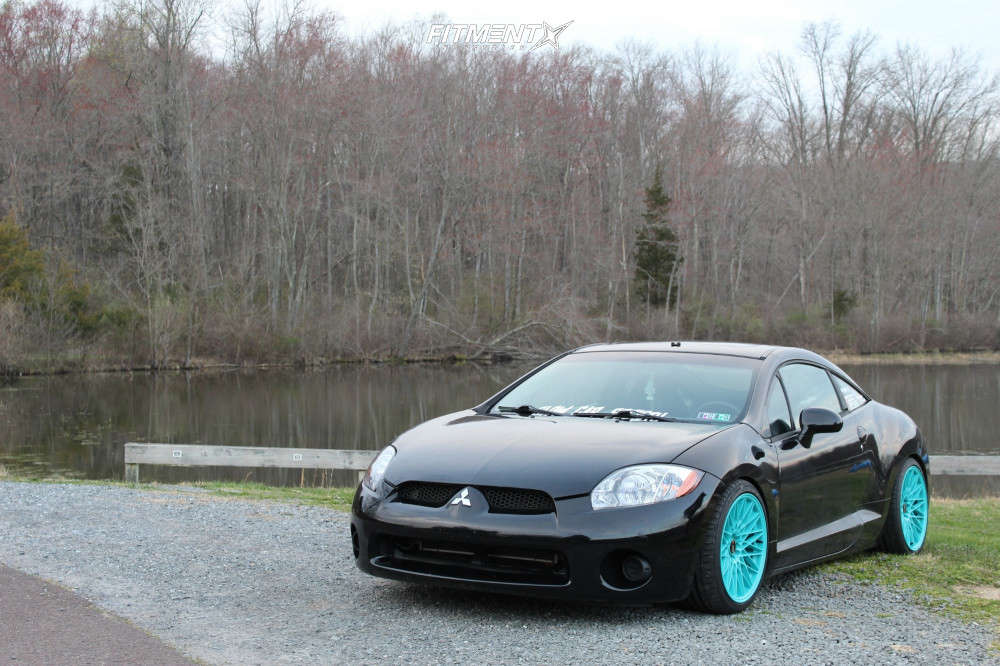 2006 Mitsubishi Eclipse GS with 18x9 F1R F23 and Bridgestone 245x35 on ...