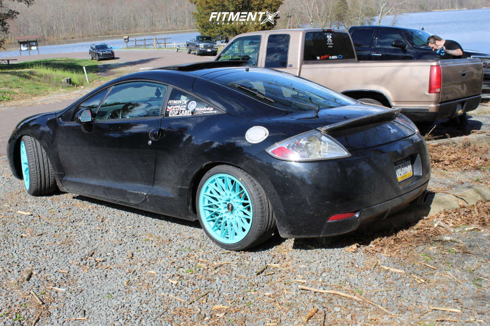 2006 Mitsubishi Eclipse GS with 18x9 F1R F23 and Bridgestone 245x35 on ...
