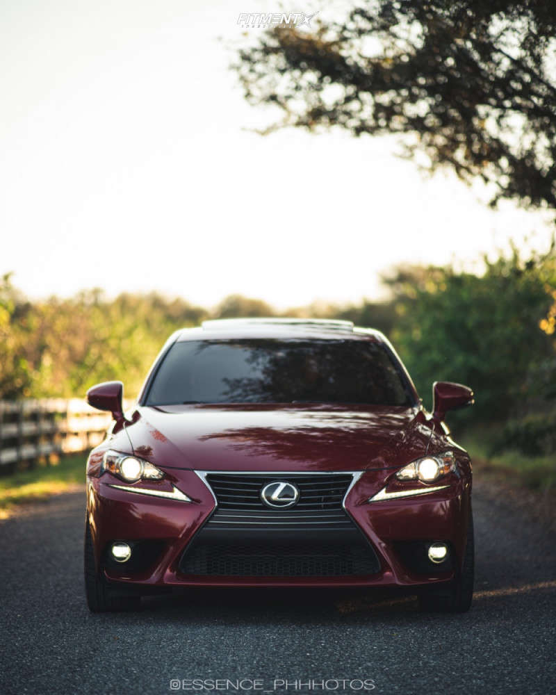 2015 Lexus IS250 Base with 19x8.5 Stance Sf-07 and Toyo Tires 235x35 on ...