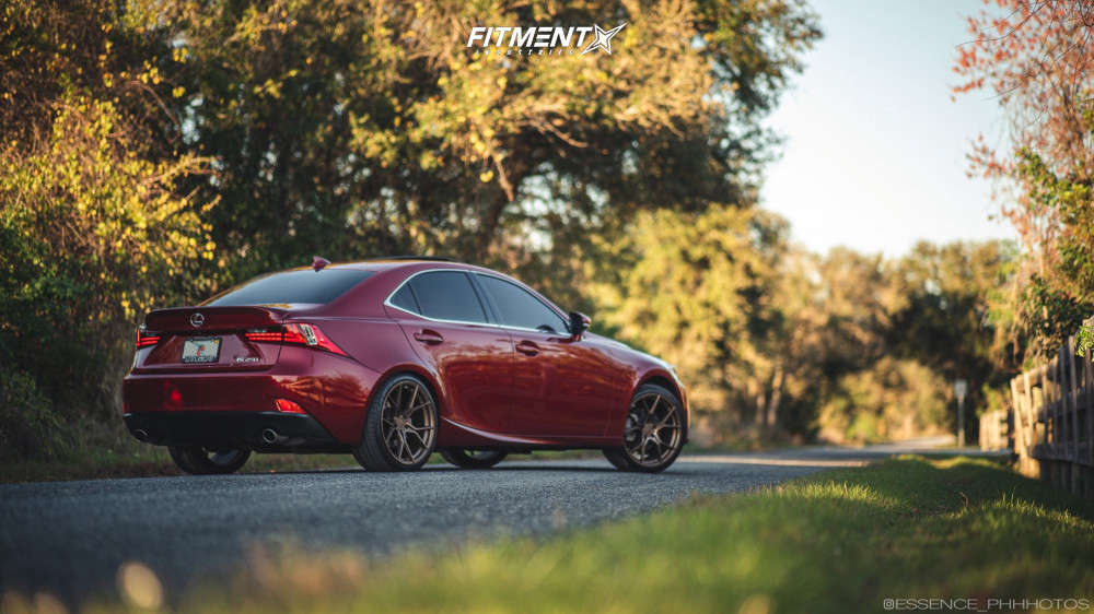 2015 Lexus IS250 Base with 19x8.5 Stance Sf-07 and Toyo Tires 235x35 on ...