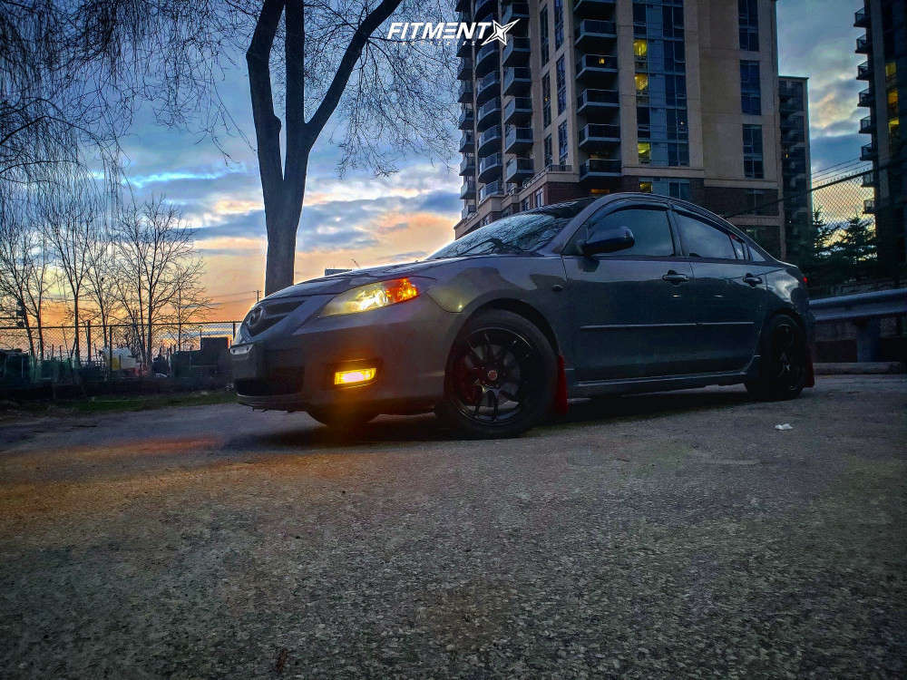 2007 Mazda 3 Sport Base with 17x7.5 Superspeed SS02GT and Firestone ...